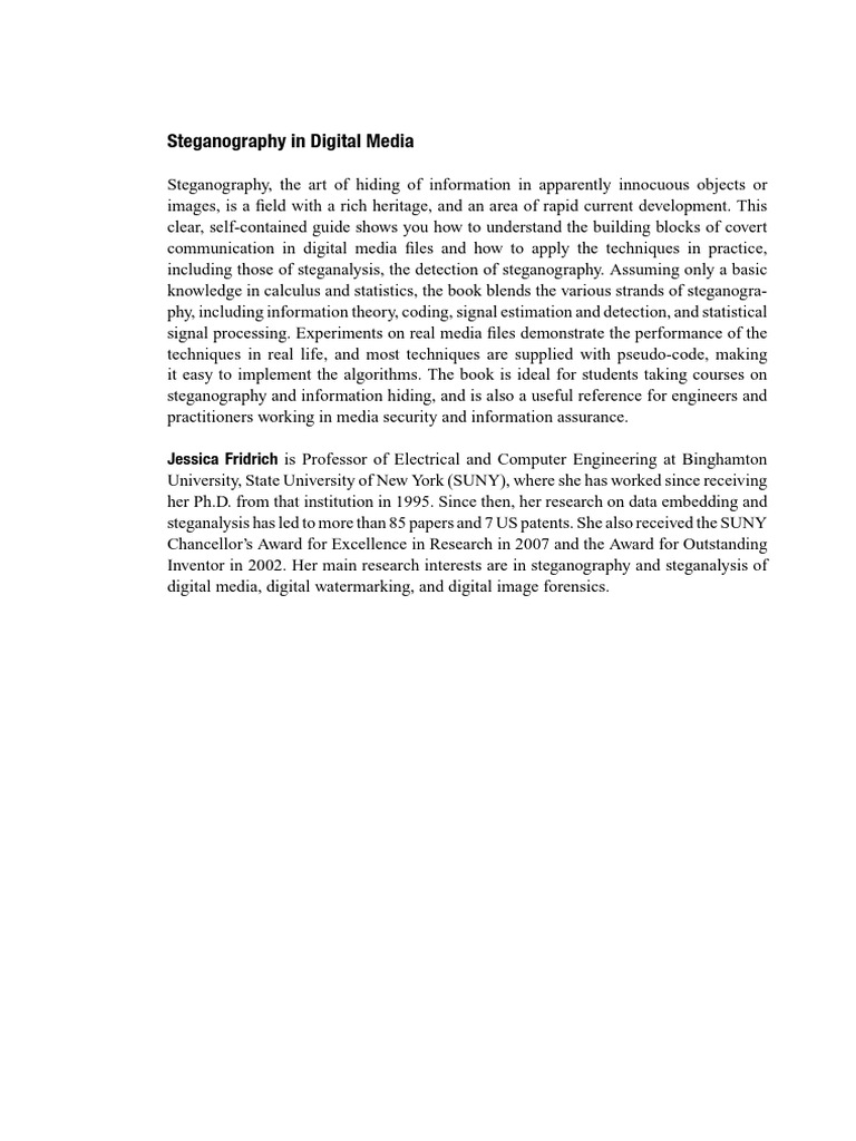 Dokumen - Pub - Steganography in Digital Media Principles Algorithms and Applications 1nbsped ...