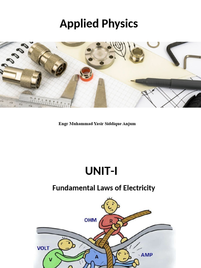 Lec - Basics of Electronics | PDF | Voltage | Series And Parallel Circuits