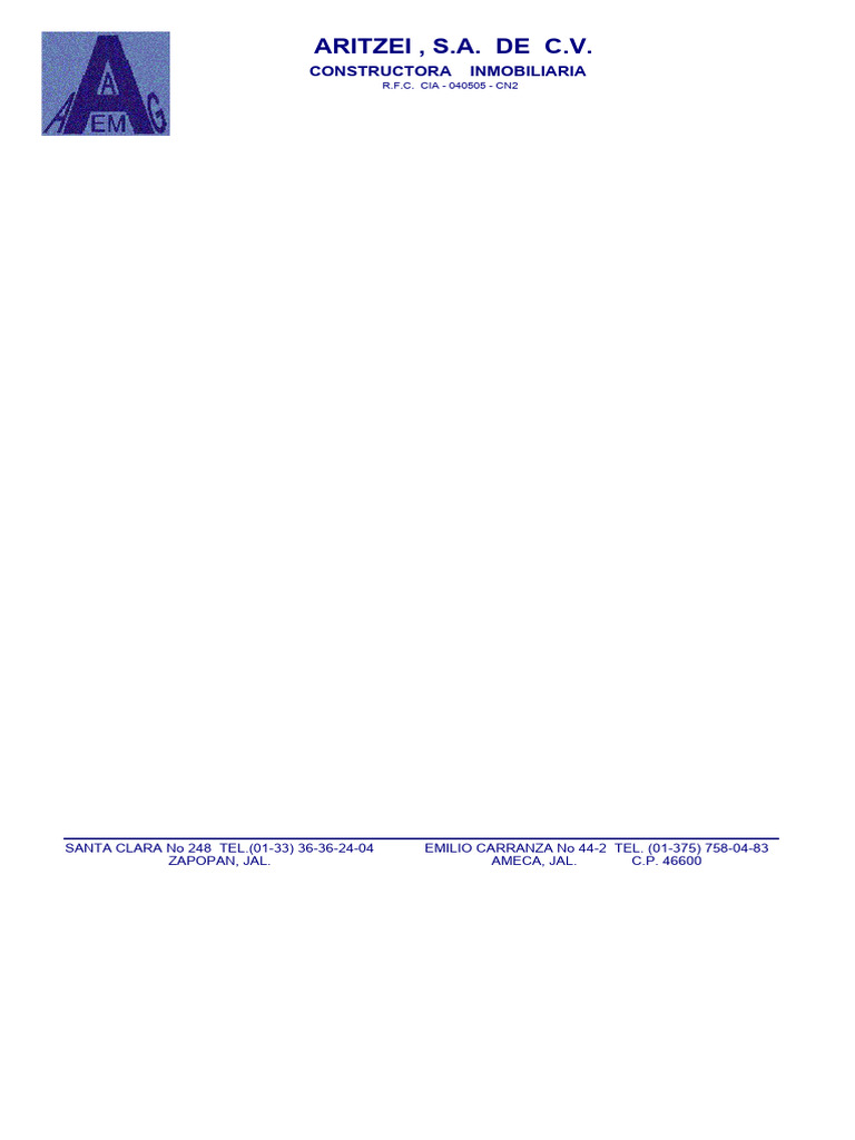 FORMATO DE HOJA MEMBRETADA | PDF