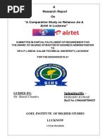 Sample Research Methodology Project Report | PDF | Spss | Methodology