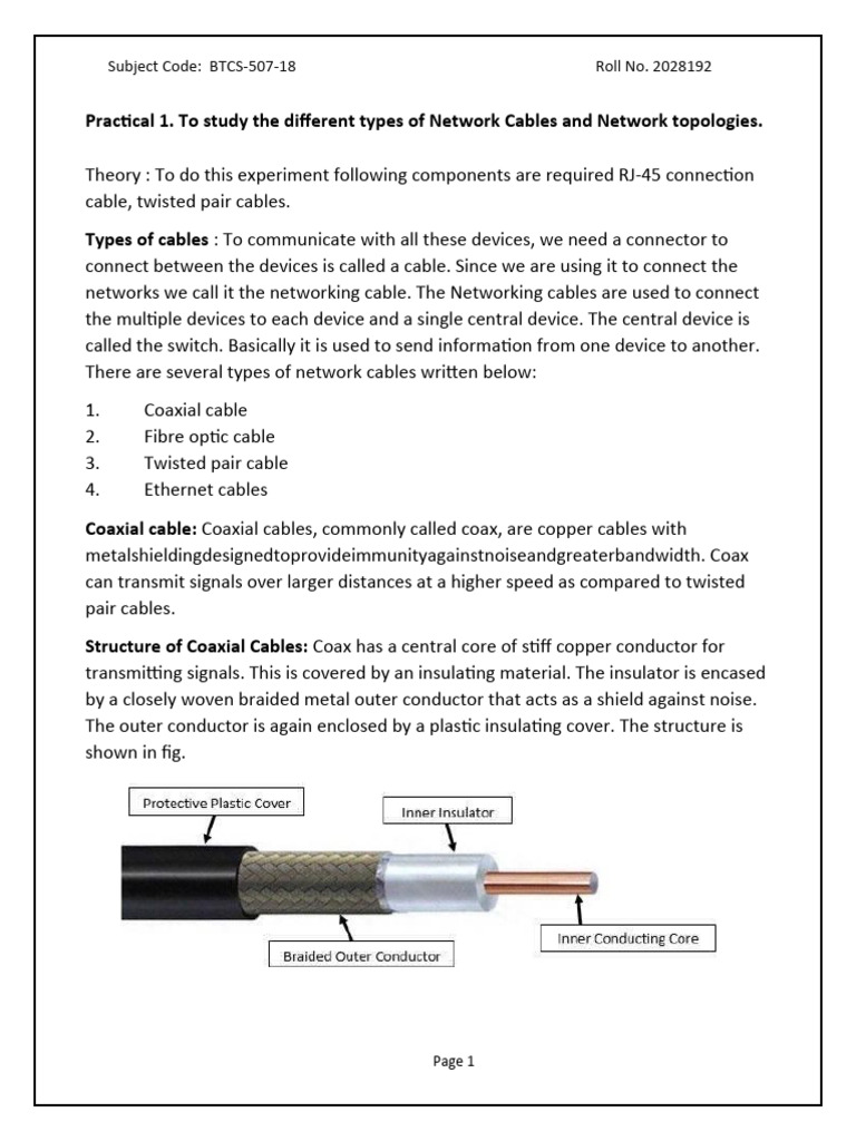 CN Practicals | PDF | Network Topology | Computer Network