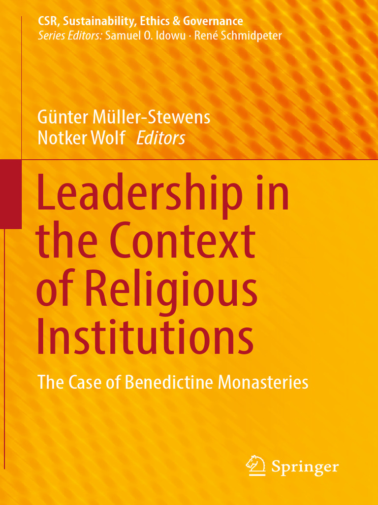 Leadership in The Context of Religious Institutions The Case of ...