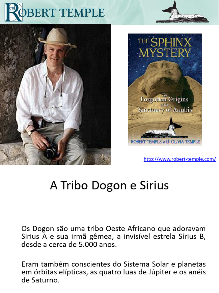 O Misterio de Sirius Robert Temple | PDF | Maçonaria | Esfinge