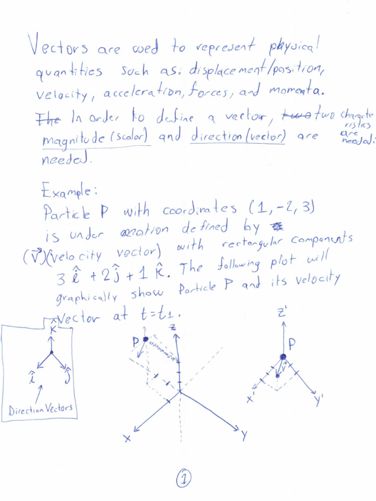 Basic Vector Theory | PDF