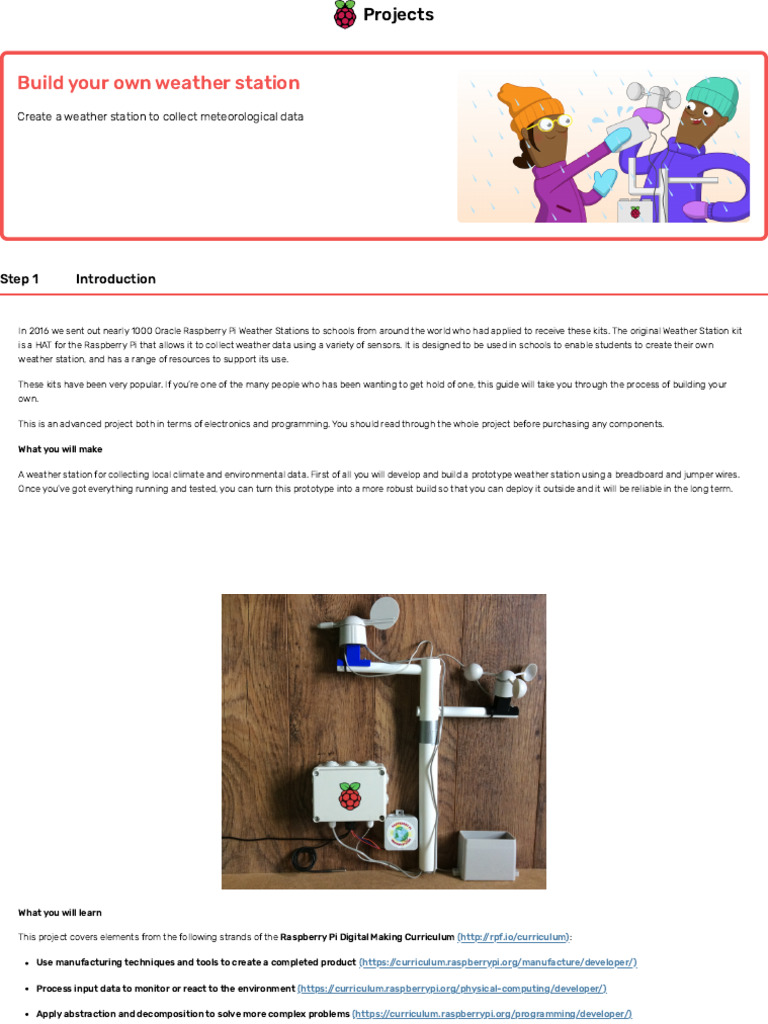 Build Your Own Weather Station | PDF | Wind Speed | Speed