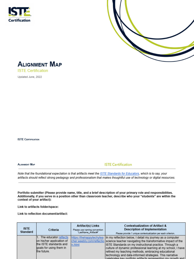 mehrvarz alignment map | PDF | Educational Technology | Learning