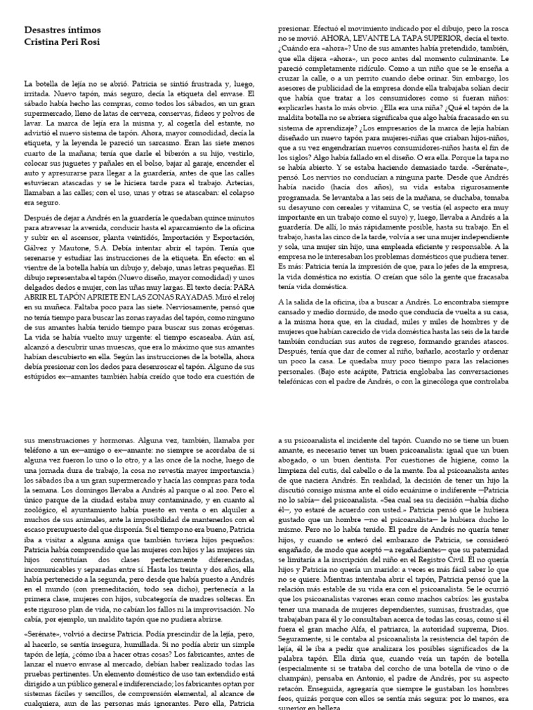 Peri Rosi | PDF | Botella