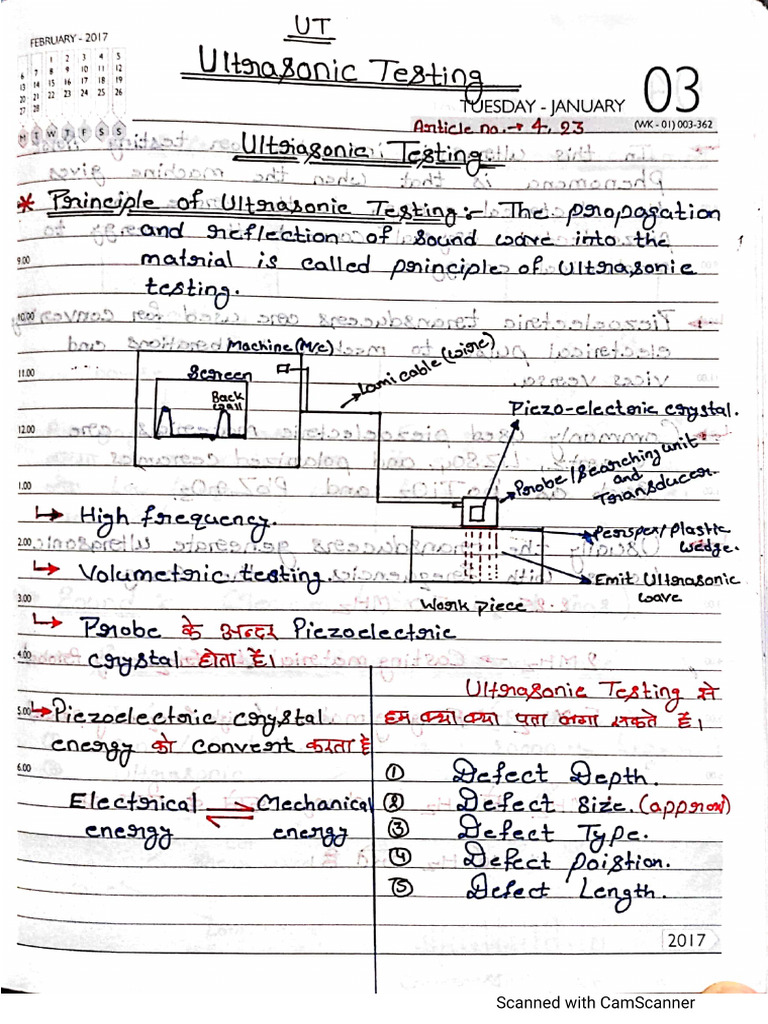 Descarga UT Handmade Notes | PDF