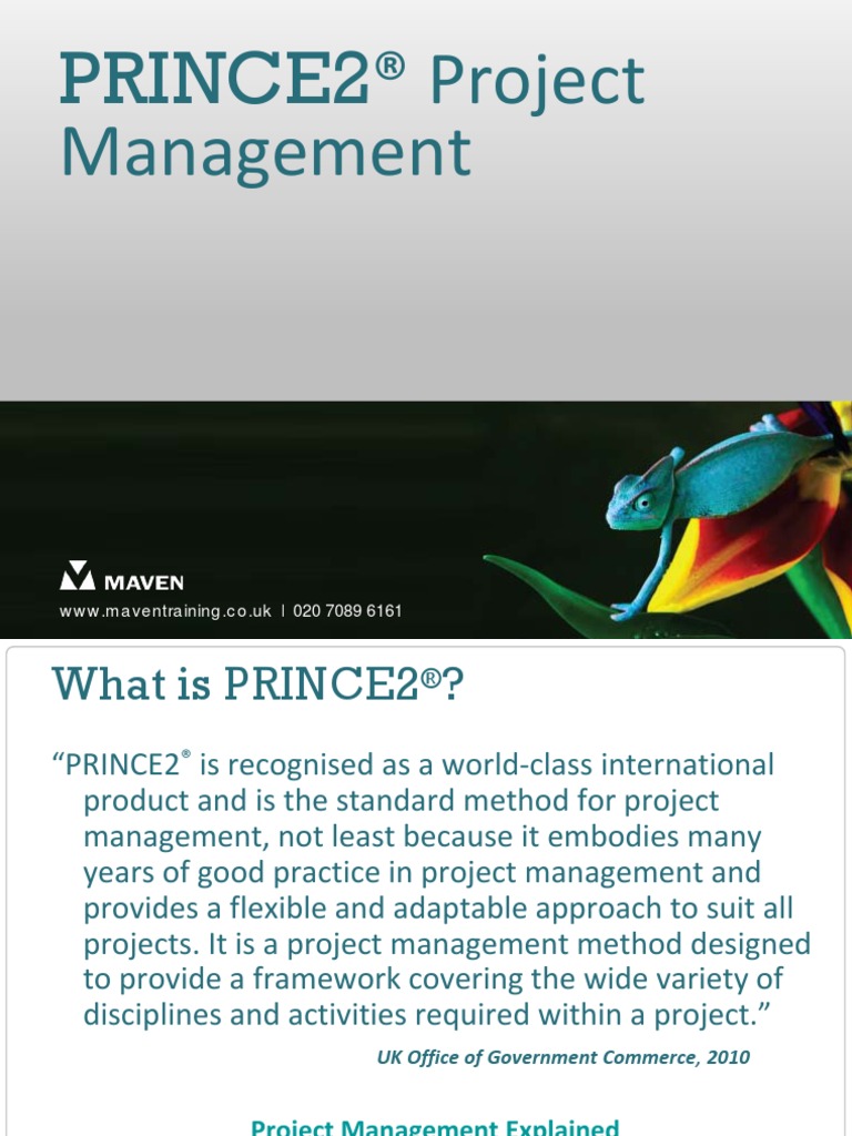PRINCE2 Quick Guide | PDF | Project Management | Test (Assessment)
