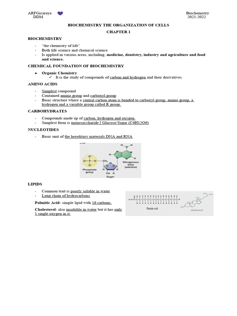 (Chapter 1) Biochemistry | Download Free PDF | Macromolecules | Biochemistry