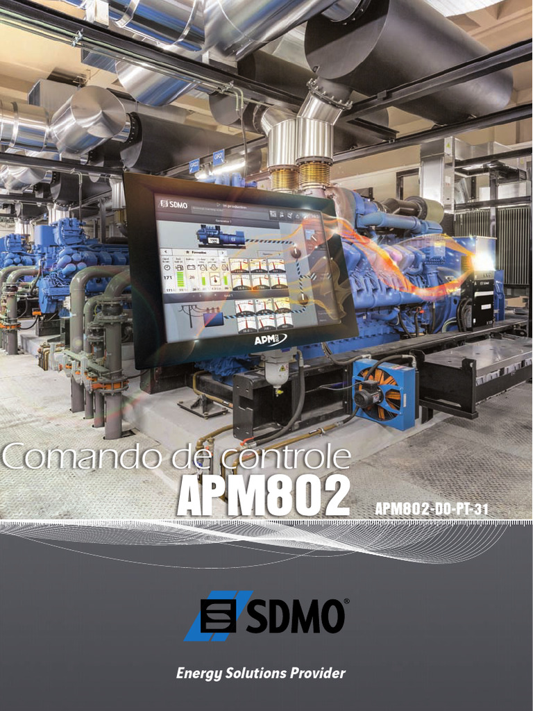 SDMO Maquigeral - Controlador APM802 | PDF | Rede de computadores ...