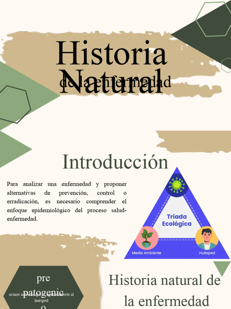 Historia Natural | PDF | Infección | Medicina CLINICA