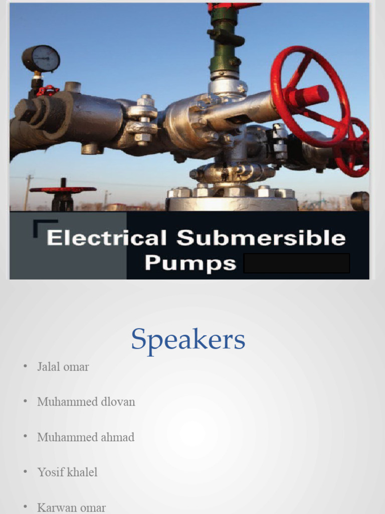Presentation 1 | PDF | Valve | Pump
