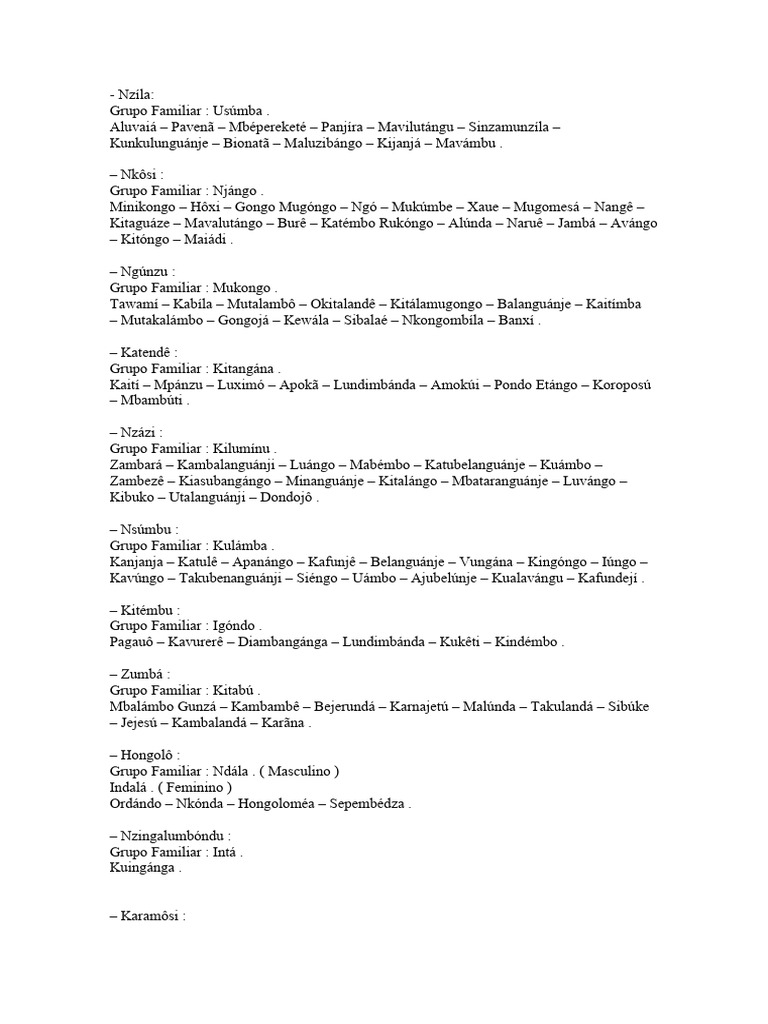 Mahamba Minkise Congo-Angola | PDF | Salud y bienestar | Ciencia y ...