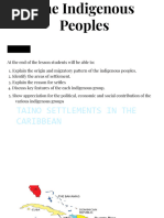Migration and Settlement Patterns of The Indigenous Peoples | PDF ...