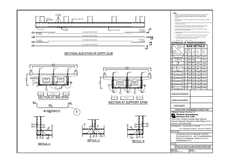 05-DETAILS OF SOFFIT SLAB IN SUPER STRUCTURE-Model | PDF | Concrete ...