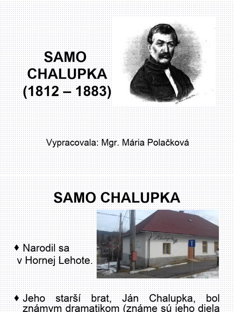 8 SJ PPP13 Samo Chalupka Polačková | PDF
