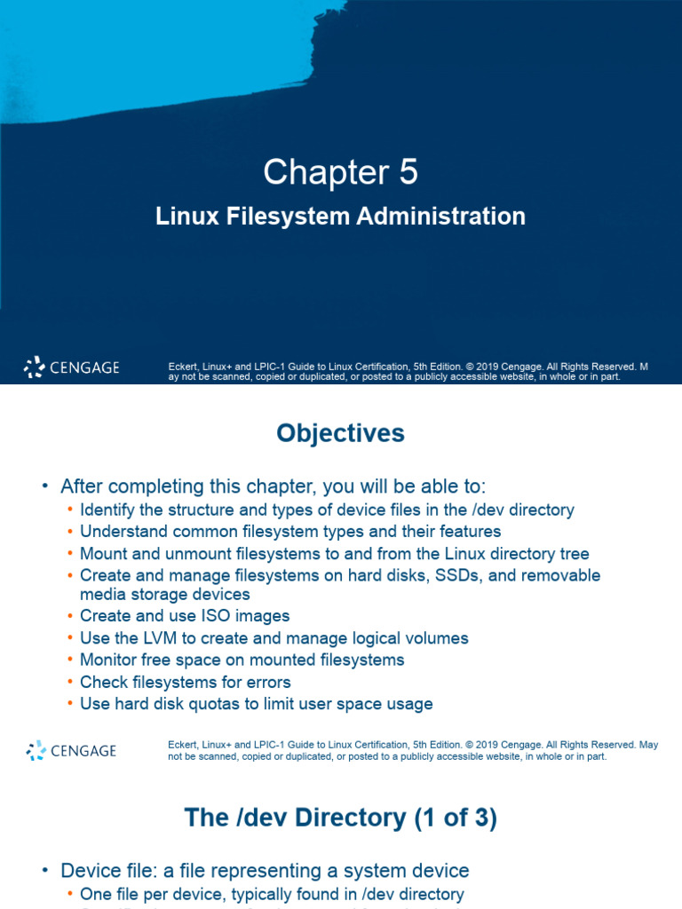 Eckert5e ch05 | PDF | File System | Hard Disk Drive