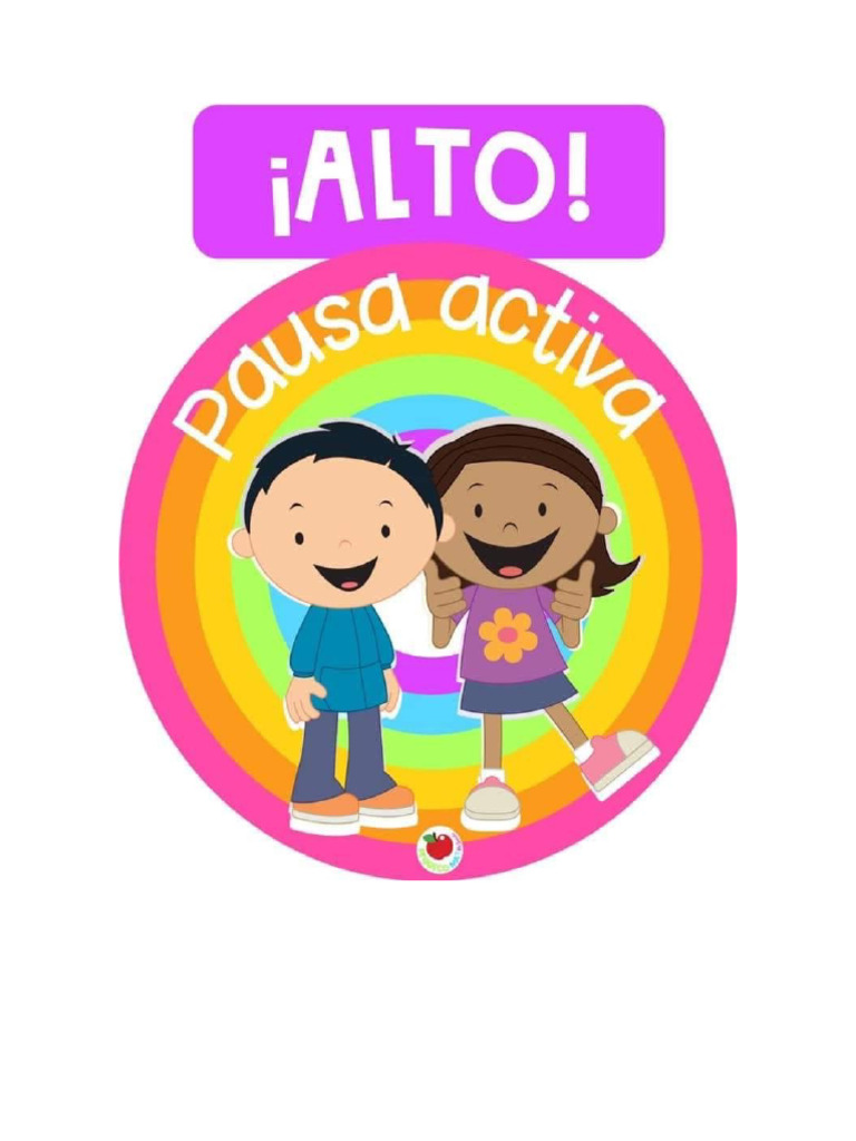Dibujo de Pausas Activas | PDF