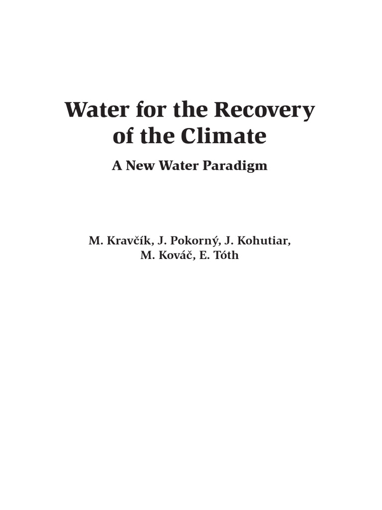 Water Paradigm Def | PDF | Water | Water Vapor