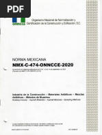 NMX-C-083-ONNCCE-2014 - Compresión | PDF | Hormigón | Esfera