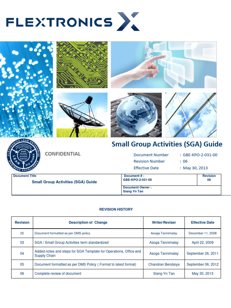 GBE-KPO-2-031-00 Small Group Activities (SGA) Guide | PDF | Scatter ...