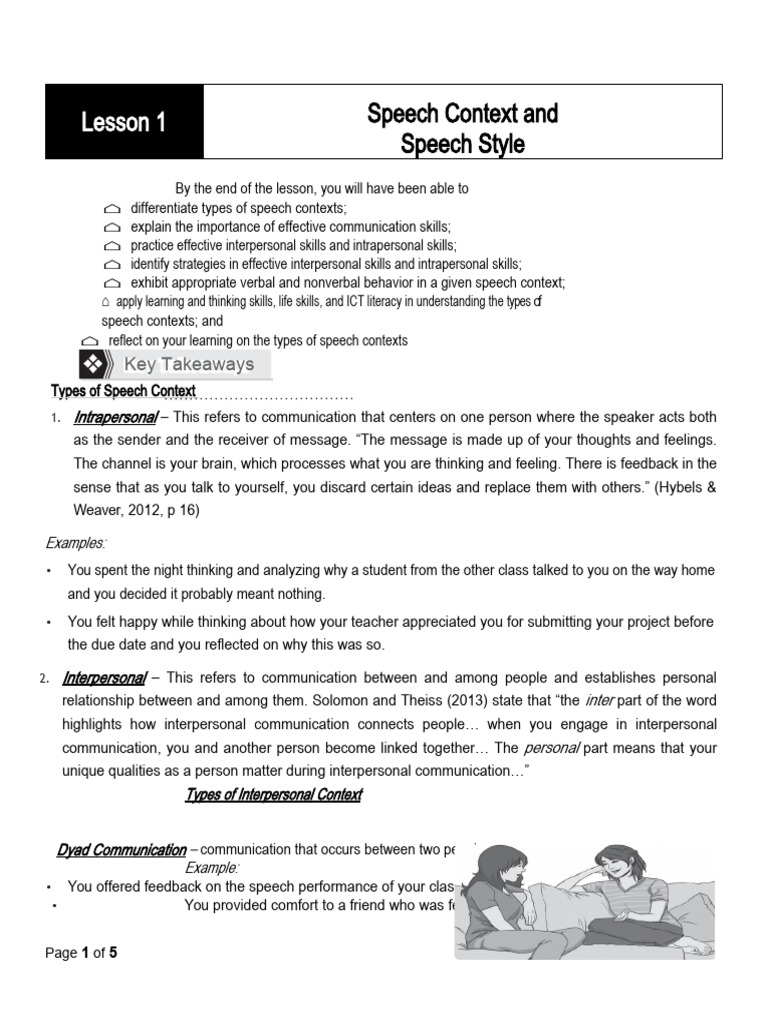 Oral Comm Module 3 | PDF | Communication | Interpersonal Communication