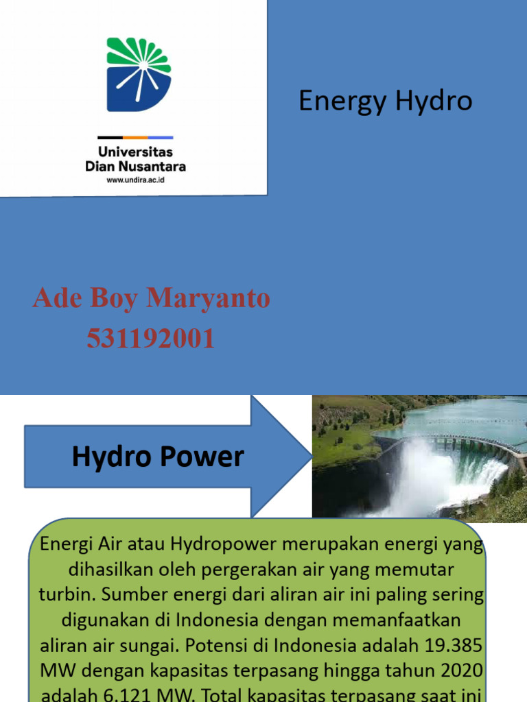 Ade Boy Maryanto (Hydro) | PDF