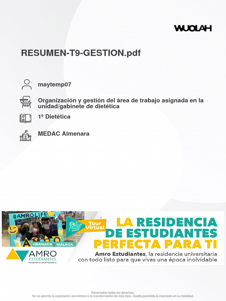 Wuolah Free RESUMEN T9 GESTION | PDF | Impuestos | Impuesto al valor agregado