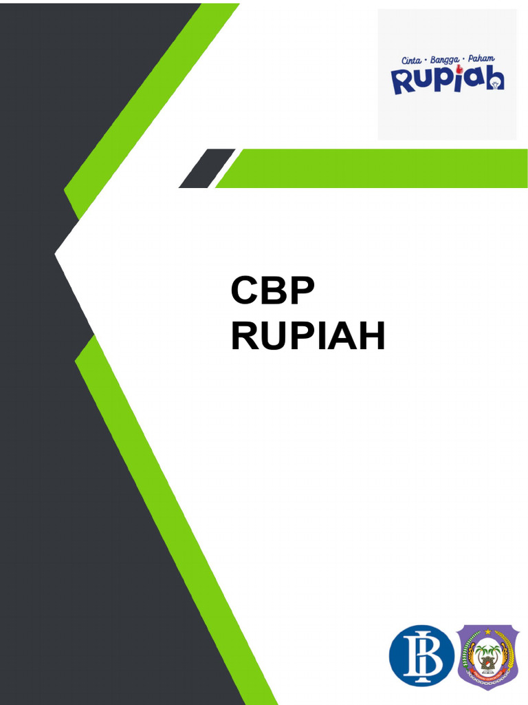 Materi CBP RUPIAH | PDF