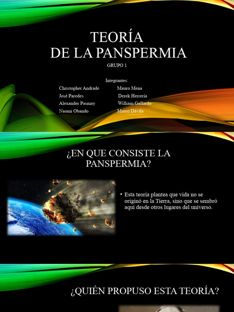 Teoría de La Panspermia[1] | PDF