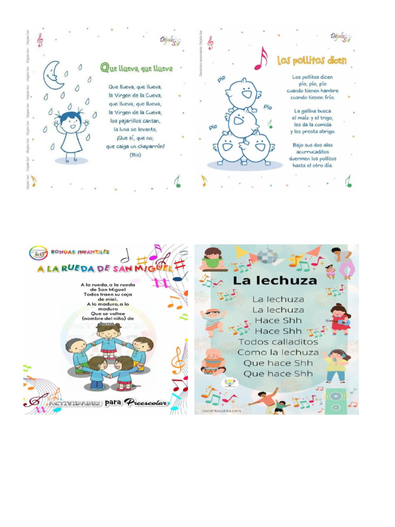 10 rondas infantiles | PDF