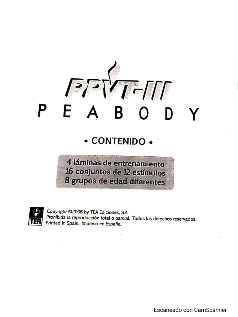Peabody Completo Laminas 1 51 | PDF