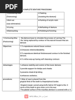 Clinical and Laboratory Steps in Complete Denture Construction | PDF ...