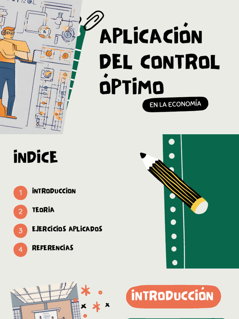 Aplicación del control óptimo en la economía | PDF | Ecuaciones | Cálculo de variaciones