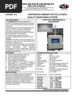 CAAQMS Design Document Presentation | PDF