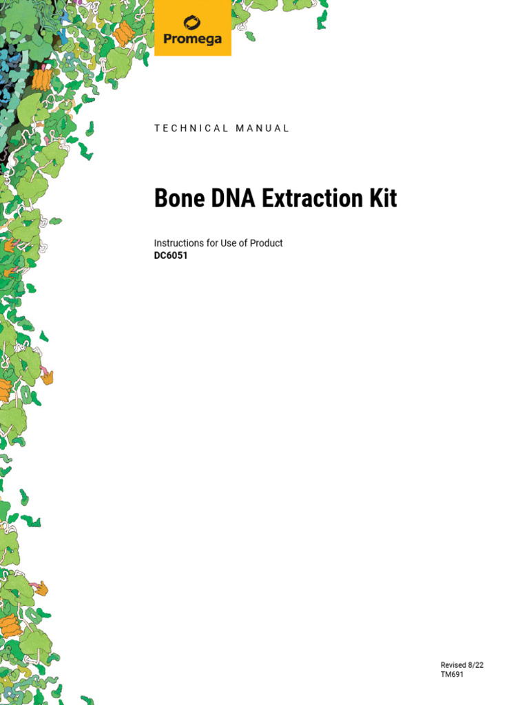 Bone DNA Extraction Kit TM691 | PDF | Physical Sciences | Chemistry