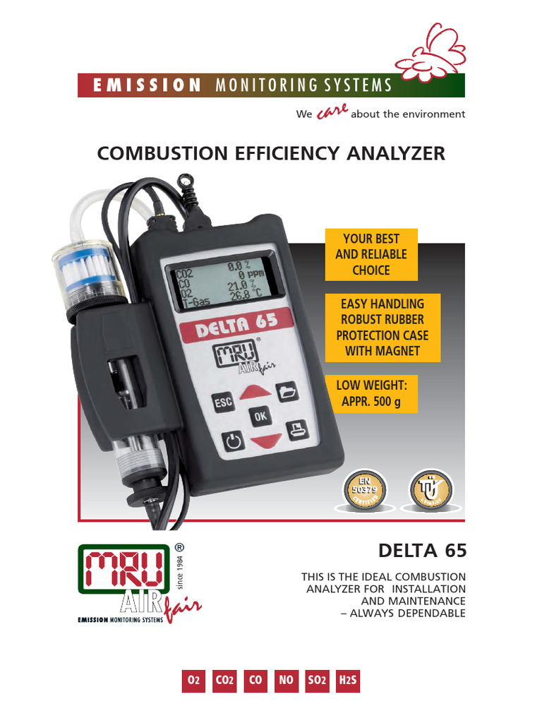 Mru Delta 65 2011 Q | PDF | Carbon Dioxide | Combustion