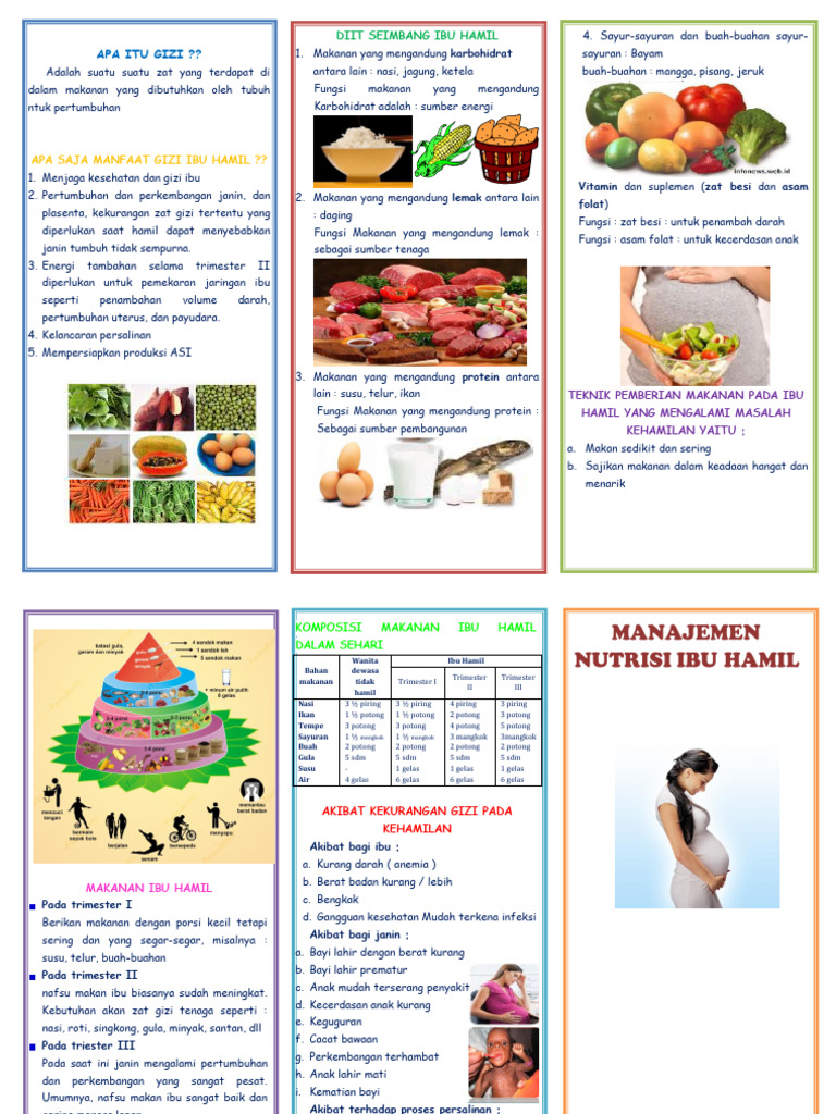 Nutrisi Penting untuk Ibu Hamil | PDF