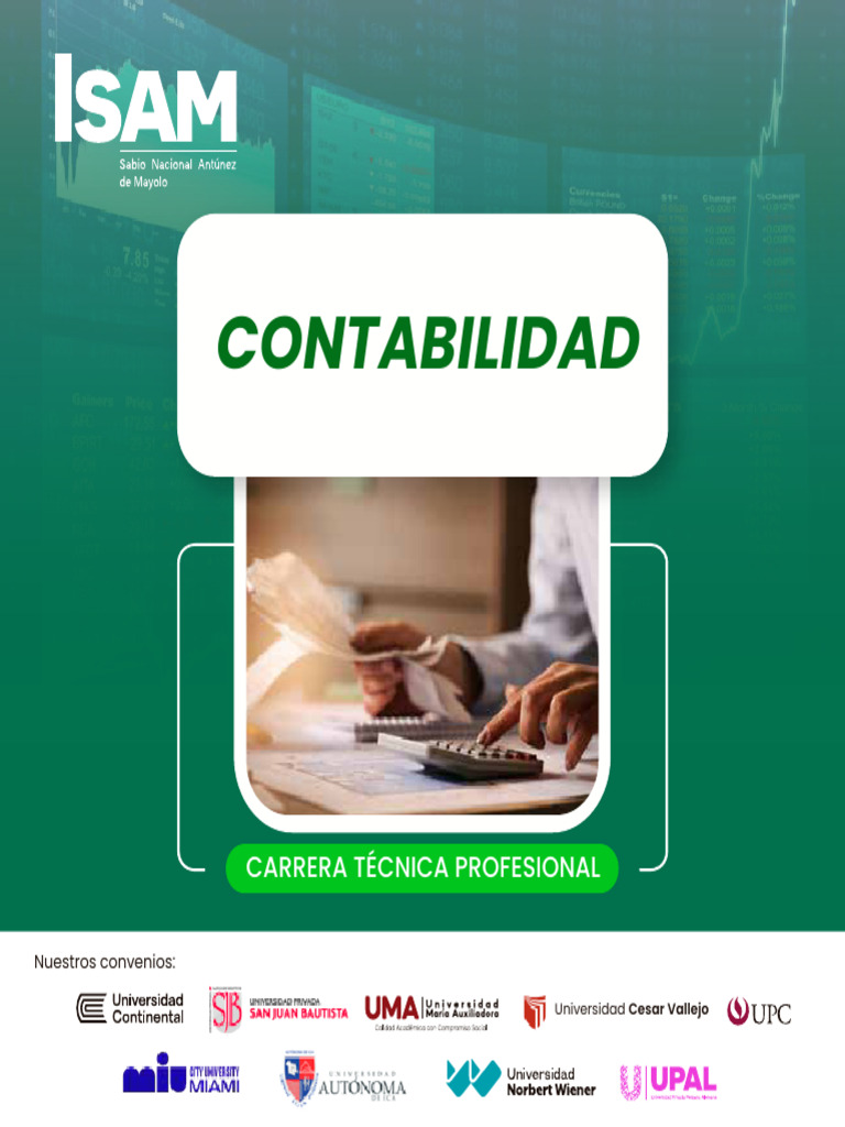 Contabilidad - Brochure | PDF | Contabilidad | Economias
