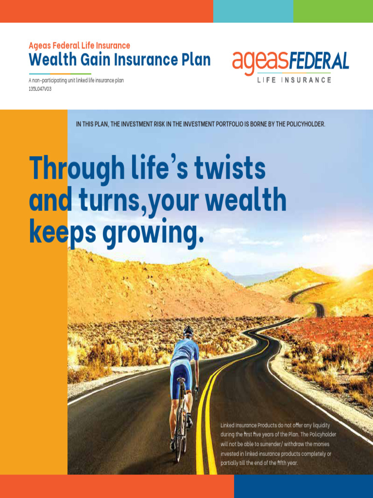 Ageas Federal Wealth Gain Plan Overview | PDF | Equity (Finance ...