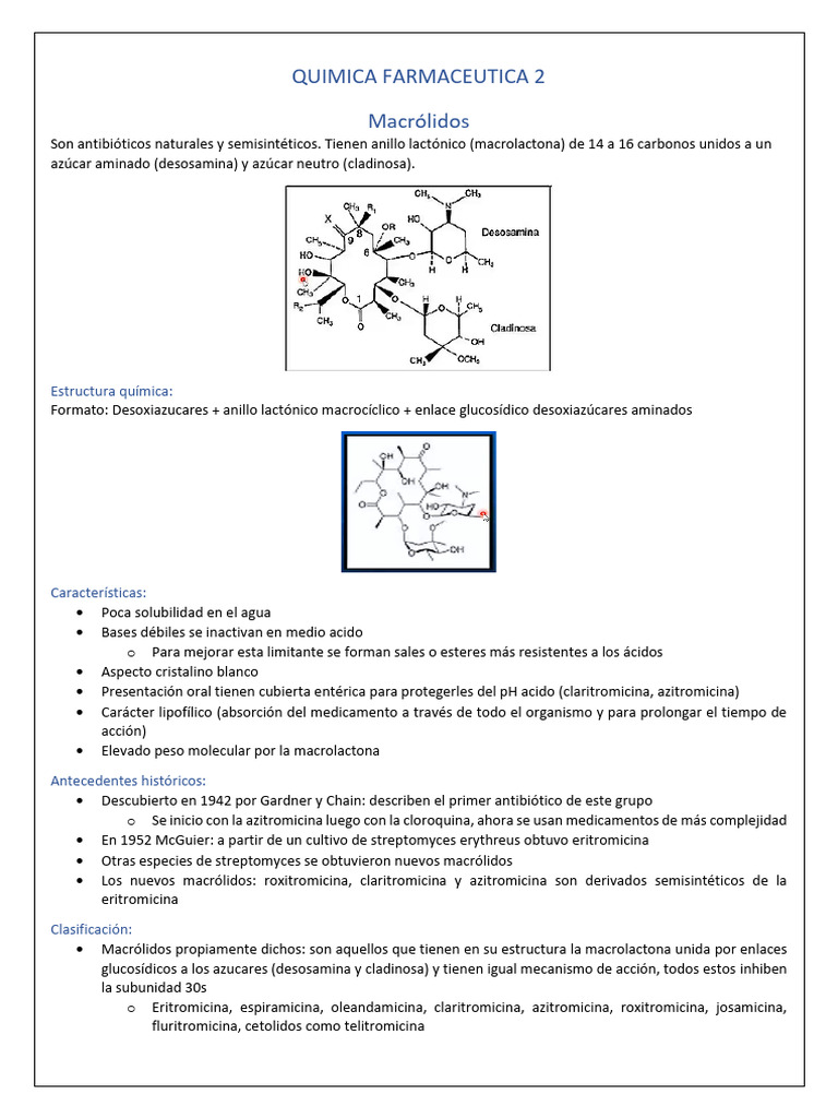 Quimica Farmaceutica 2 | PDF | Medicina CLINICA | Química