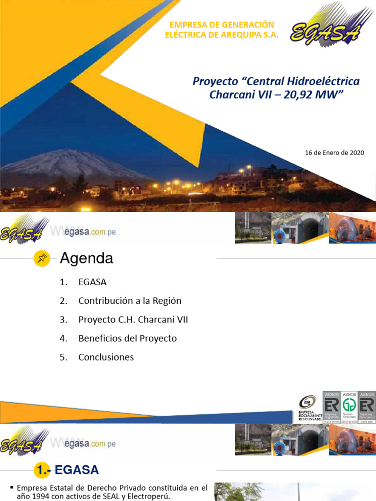 Proyecto Hidroeléctrico Charcani VII | PDF | Ciencias de la Tierra | Naturaleza