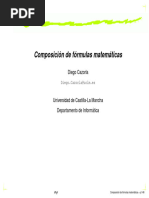 Símbolos Matemáticos en LaTeX | PDF