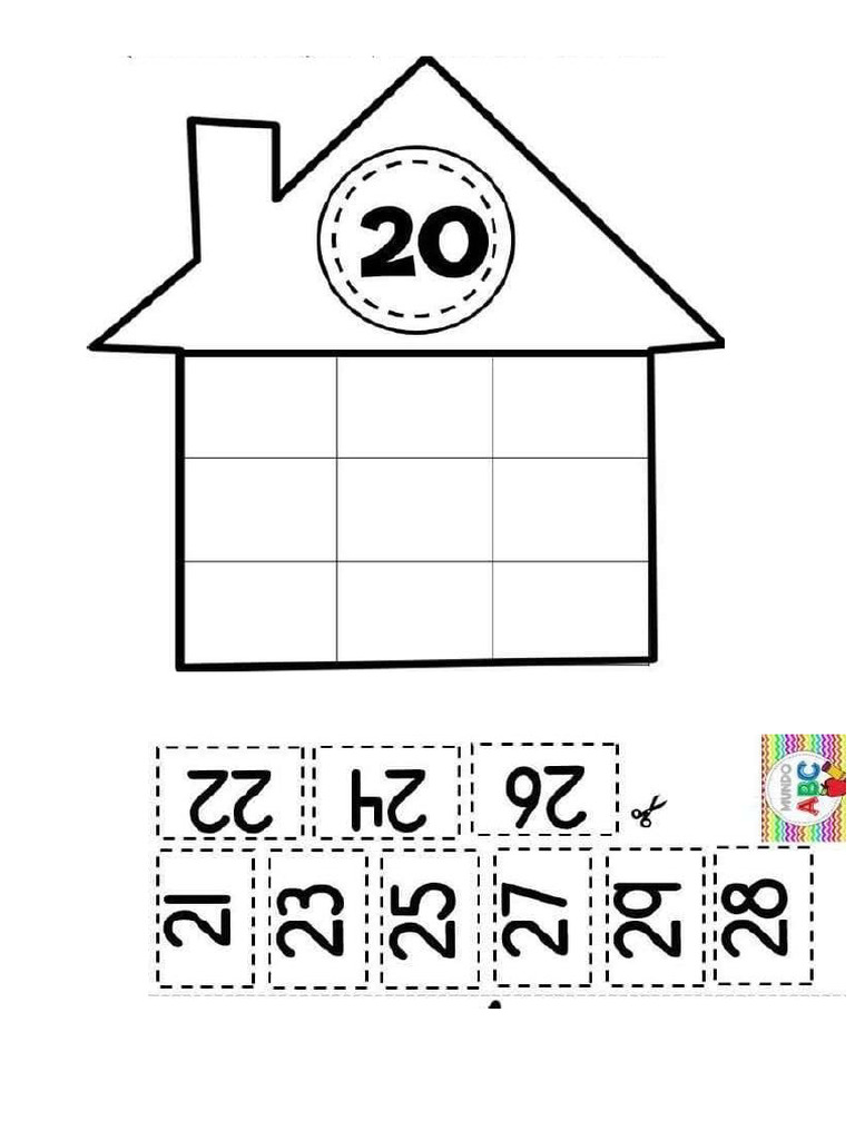 Casitas de Numeros | PDF