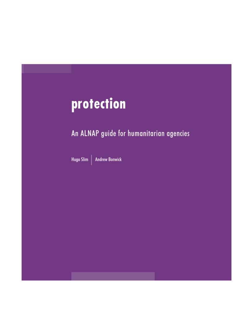 2005 ALNAP Guide On Protection | PDF