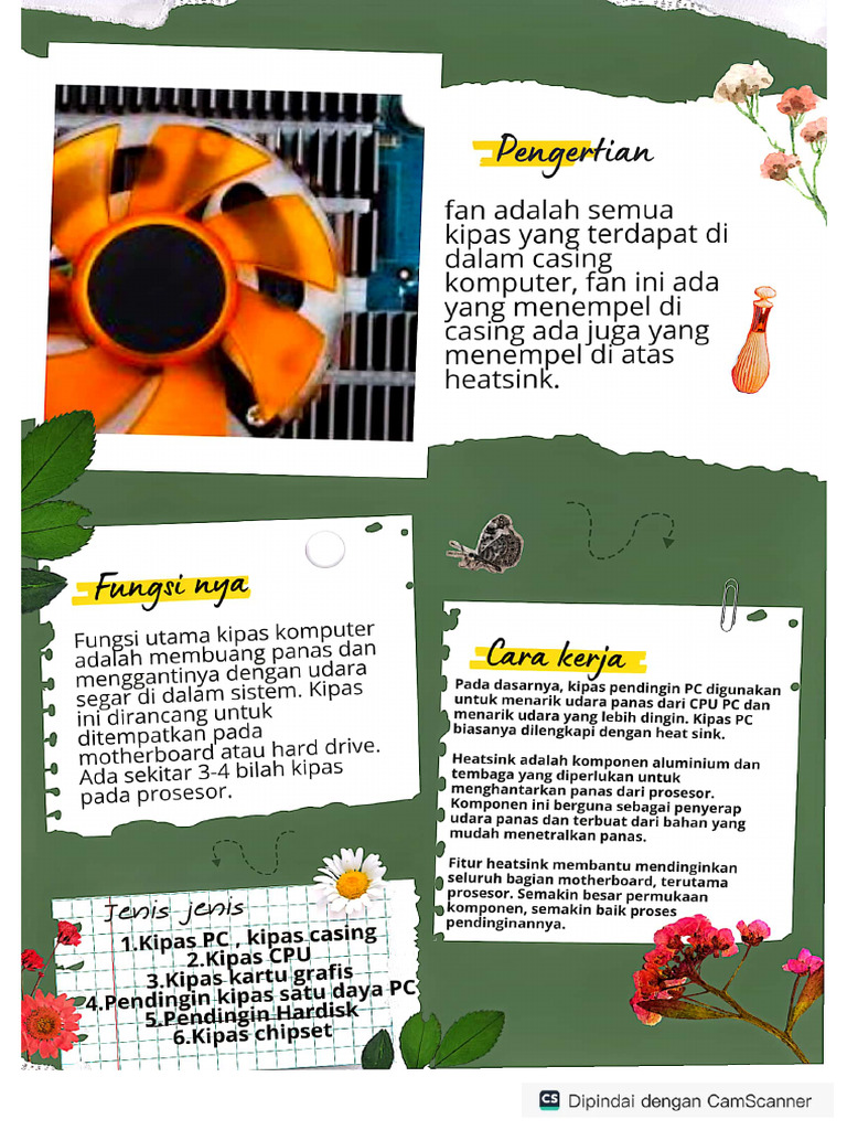 Pengertian Mainboard Dan Fan | PDF