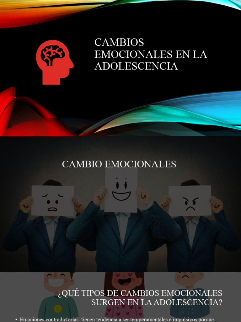 Cambios Emocionales en La Adolescencia | PDF