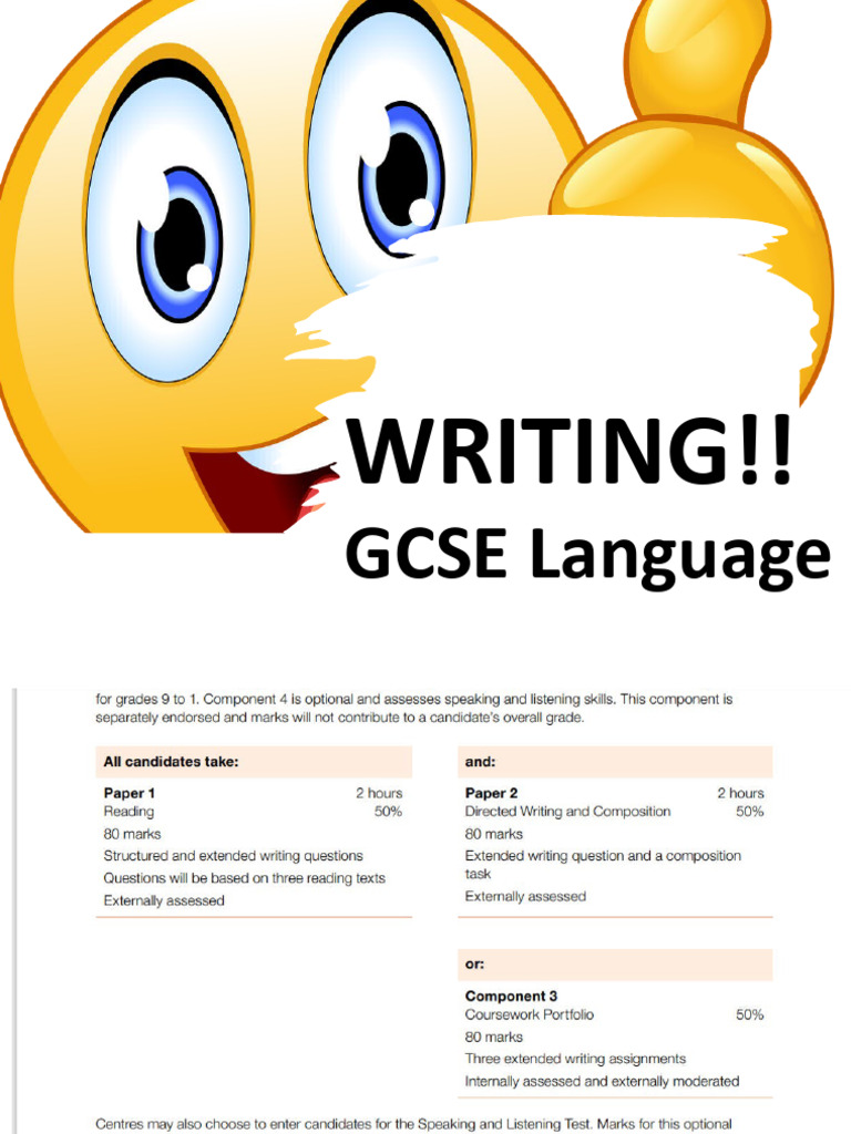 Writing To Describe Student | PDF | Adjective | Sentence (Linguistics)