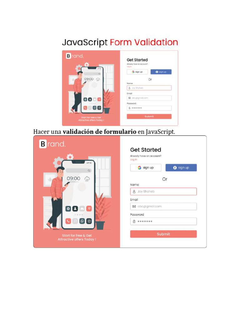 Paso A Paso Javascript | Descargar gratis PDF | HTML | Script Java